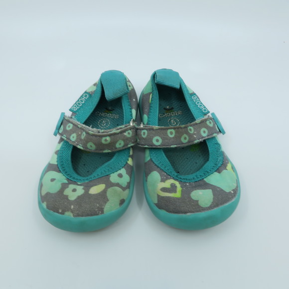 Chooze | Shoes | Chooze Girls Green Shoes Size 5 Toddler | Poshmark